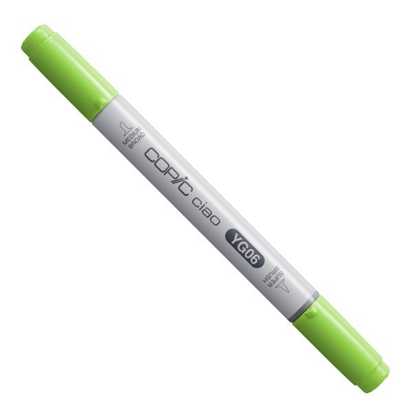 Copic Ciao YG06 Yellowish Green - K&M Evans Trading Ltd.